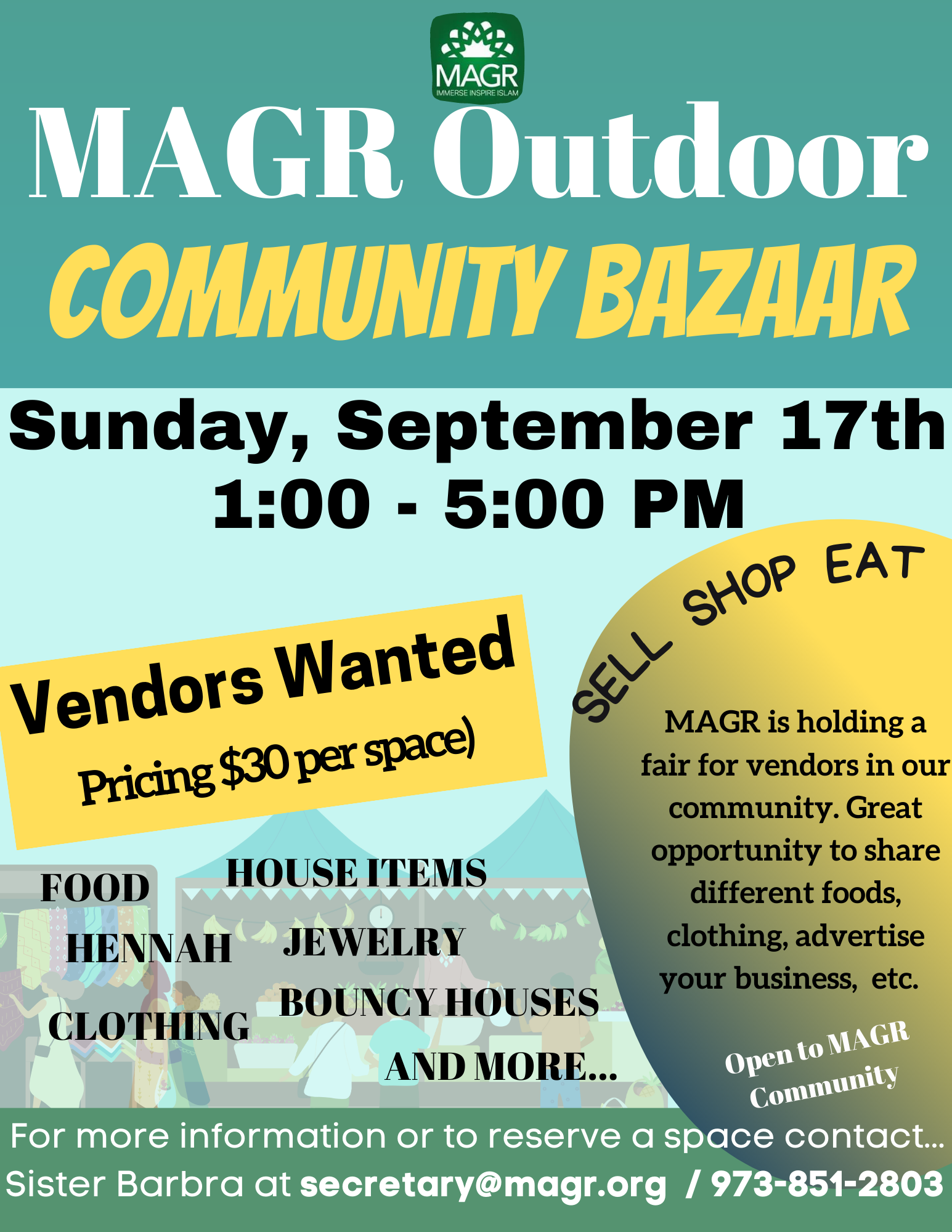 Friday Announcements | Muslim Association of Greater Rockford (MAGR)